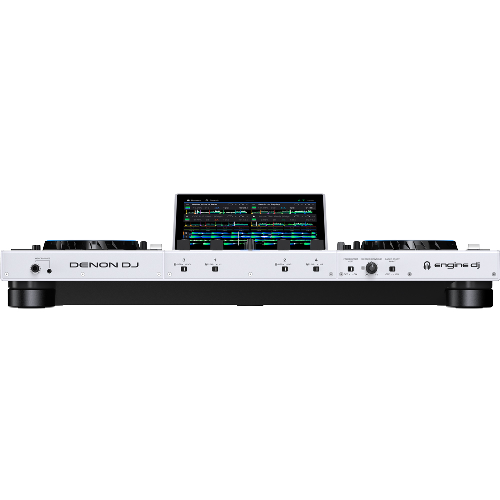 Denon Prime 4+ White - The Disc DJ Store